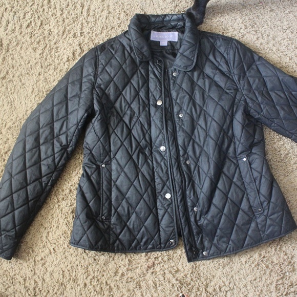 Laura Scott | Jackets & Coats | Laura Scott Diamond Quilted Jacket ...